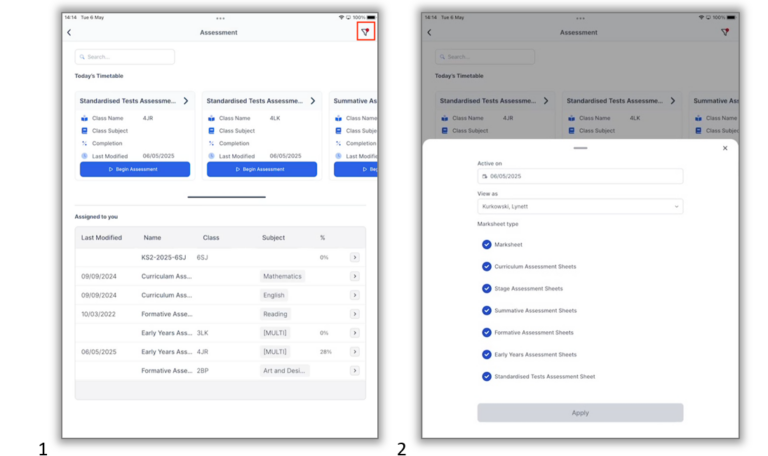 How to use Assessment in the new Teacher App – Bromcom – Documentation ...