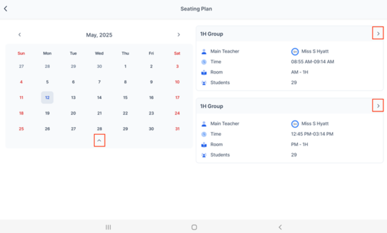 How to use Seating Plan in the New Teacher App – Bromcom ...