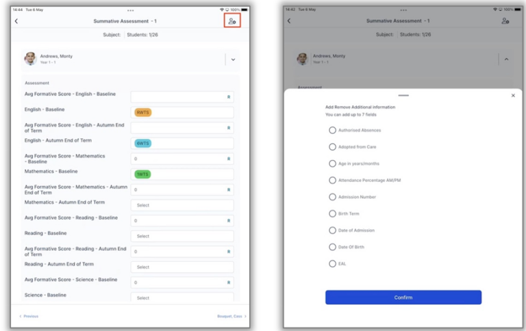 How to use Assessment in the new Teacher App – Bromcom – Documentation Centre