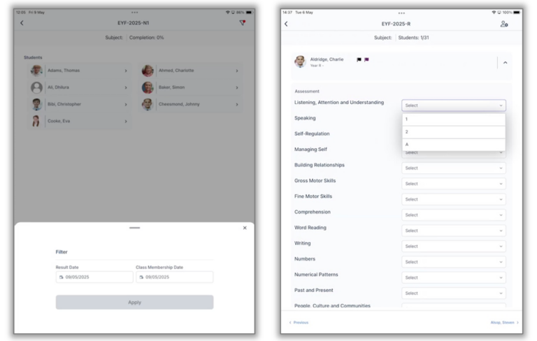 How to use Assessment in the new Teacher App – Bromcom – Documentation ...