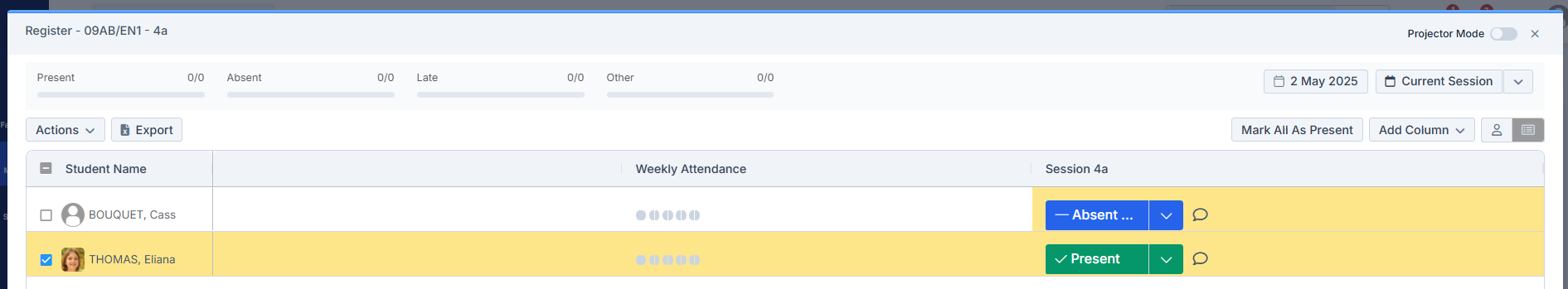 How to manage Double Lessons in the Teacher Dashboard – Bromcom ...