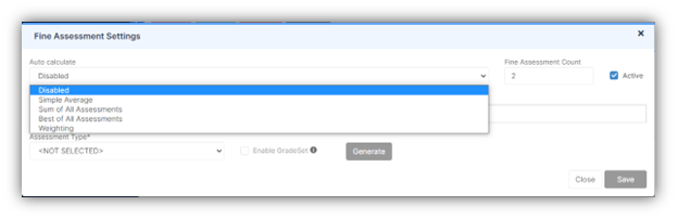 Setting Up Fine Assessment – Bromcom – Documentation Centre