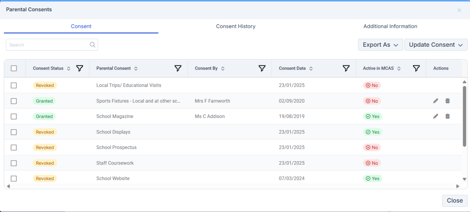 How to View the Student Details Profile Page – Bromcom – Documentation ...