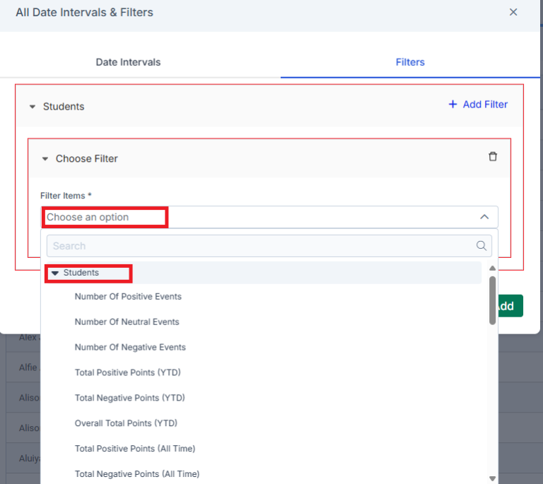 How to Add a Student Selector to a Quick Report – Bromcom ...