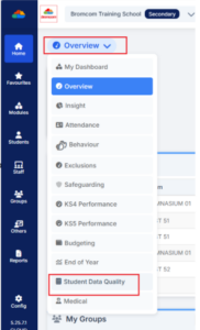 How to use the Student Data Quality Dashboard – Bromcom – Documentation ...