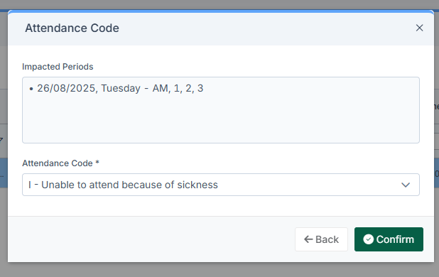 How to manage Absence Notifications from MCAS – Bromcom – Documentation ...