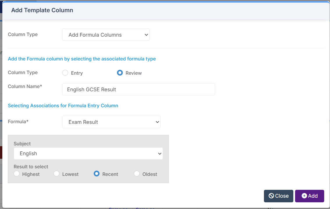 How to Include Exam Results in Assessments Sheets – Bromcom ...