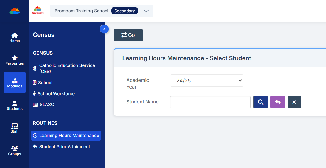 School Census Error 1886E – Bromcom – Documentation Centre