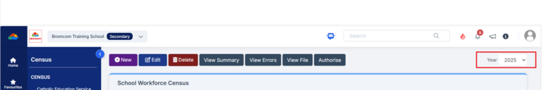England 2025 School Workforce Census Error Resolutions Guide – Bromcom – Documentation Centre