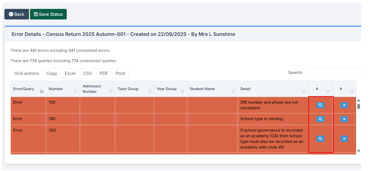 Autumn 2025 Error Resolutions Guide – Bromcom – Documentation Centre