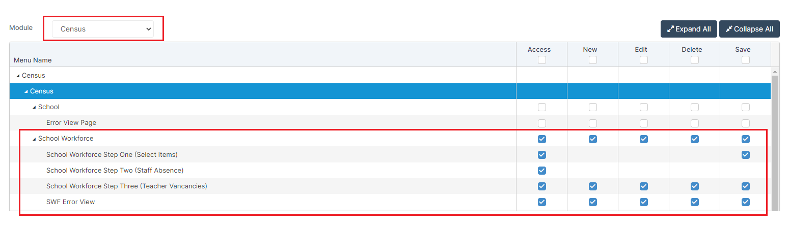 England 2025 School Workforce Census SWF – Bromcom – Documentation Centre
