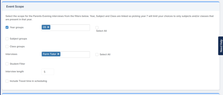 How to Create a Parents Evening – Bromcom – Documentation Centre