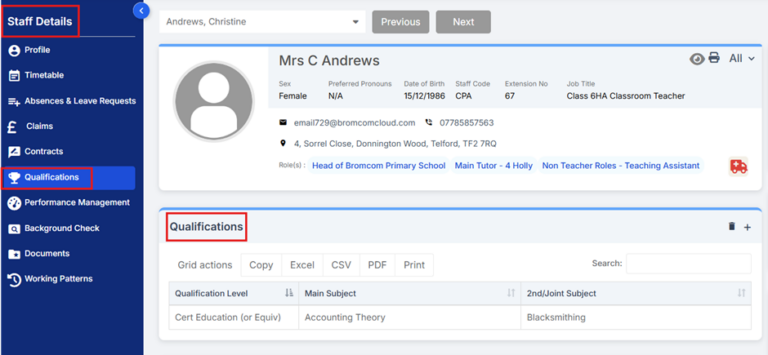 England 2025 School Workforce Census SWF Guide – Bromcom ...