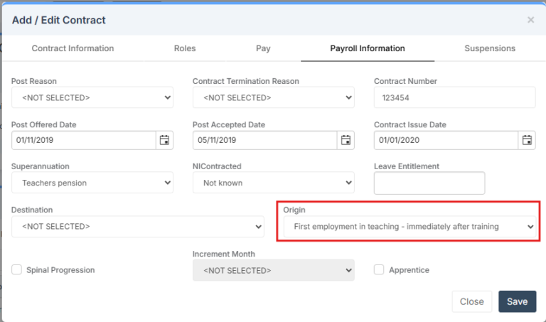 England 2025 School Workforce Census SWF Guide – Bromcom – Documentation Centre