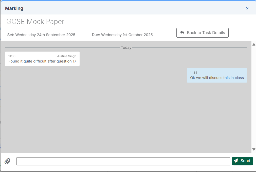 How to Send and Reply to Messages for Homework in Student Portal for a ...