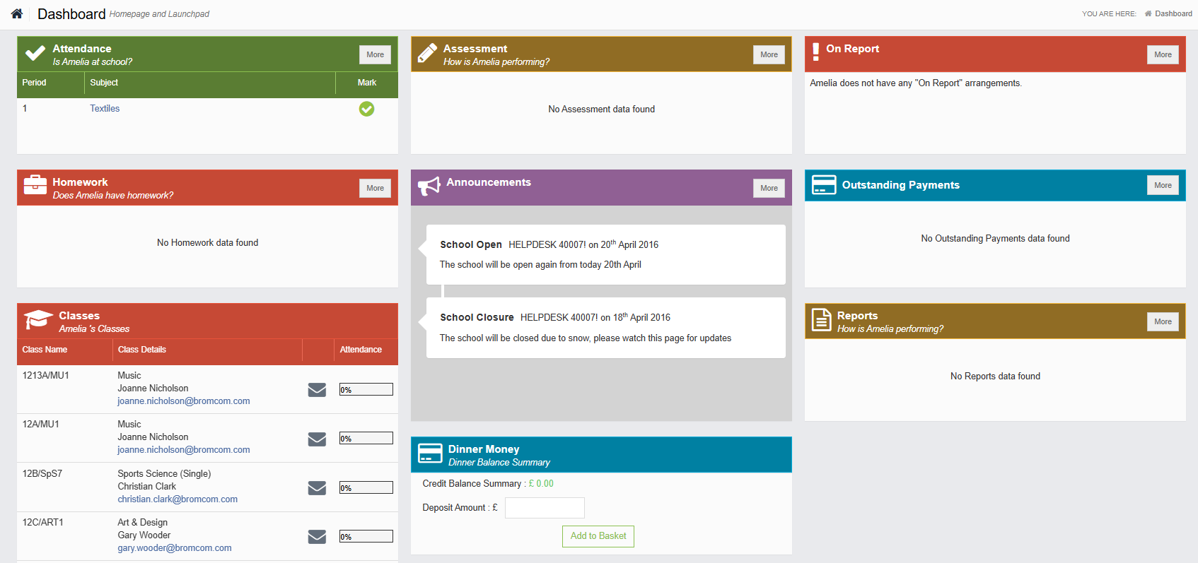 How to login and use the MCAS Web Parent Portal – Bromcom ...