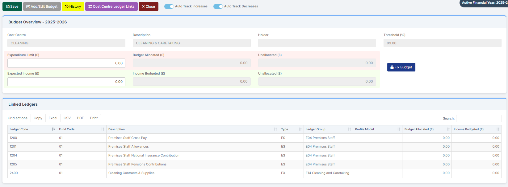 How to Allocate a Budget in Cost Centre Allocation – Bromcom ...