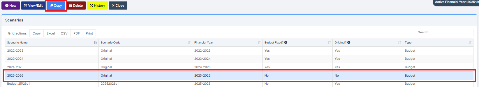 How to Add and Manage Budget Scenarios – Bromcom – Documentation Centre