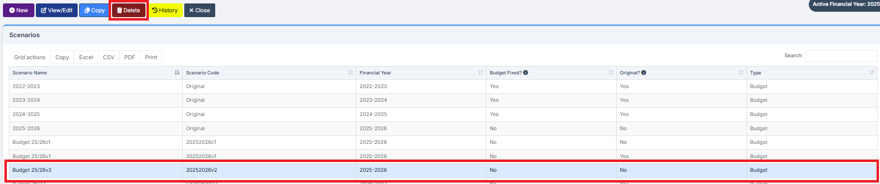 How to Add and Manage Budget Scenarios – Bromcom – Documentation Centre