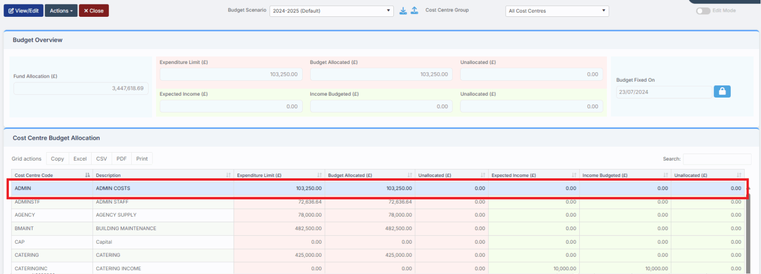 How to Manage Virements – Bromcom – Documentation Centre