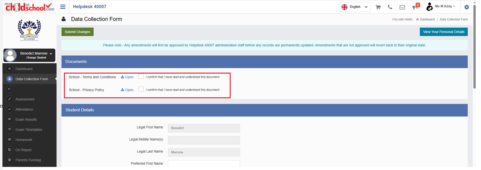The differences between MCAS Web and App – Bromcom – Documentation Centre