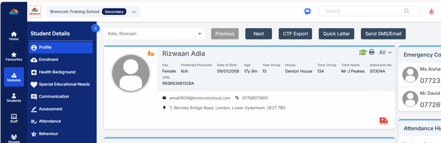 How to Create an On Report Card – Bromcom – Documentation Centre