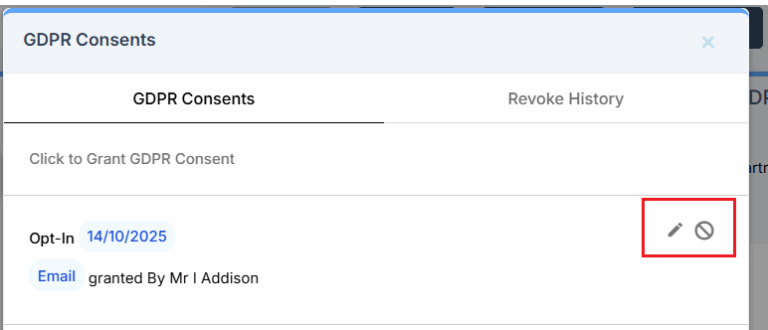 How to manage GDPR Consents – Bromcom – Documentation Centre