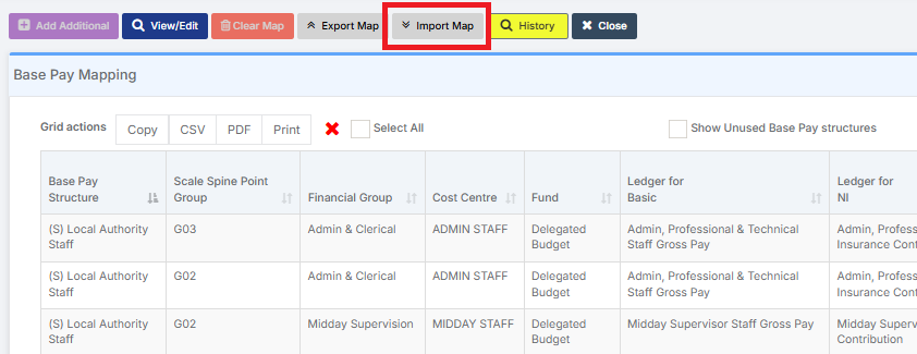 How to Copy Base Pay Mapping from One Year to Another – Bromcom ...