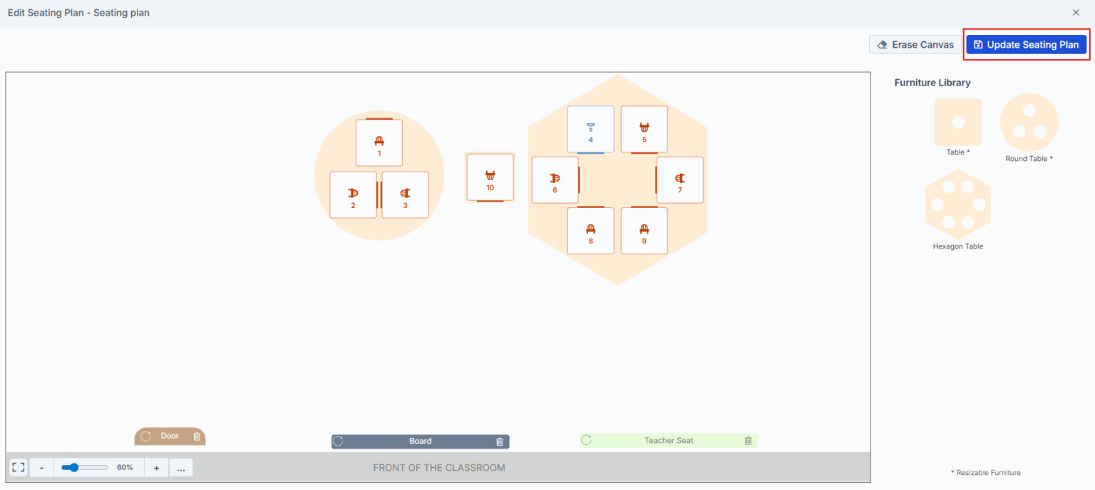 How to Create and Copy a Seating Plan (New Interface) – Bromcom ...