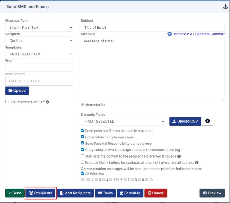 How to troubleshoot Emails, SMTP Status and Delivery Settings – Bromcom ...