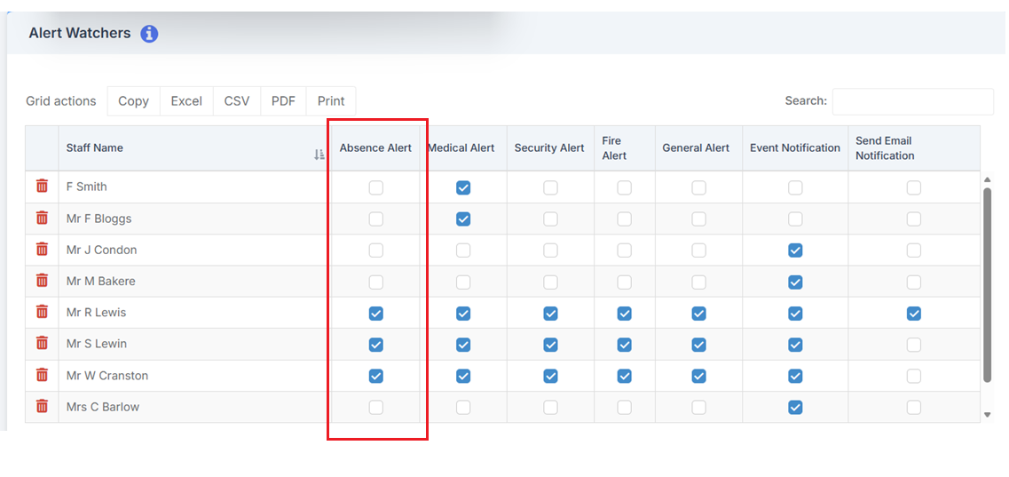 How to Use the Absence Alert – Bromcom – Documentation Centre