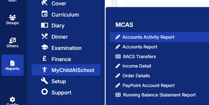 How to run the MCAS Account Activity Report – Bromcom – Documentation ...