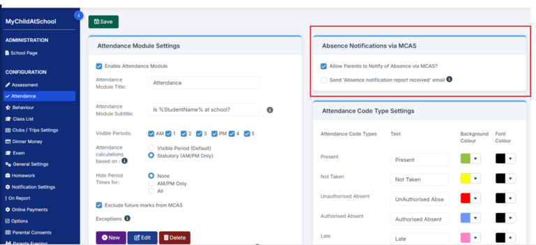 How to manage Absence Notifications from MCAS – Bromcom – Documentation ...