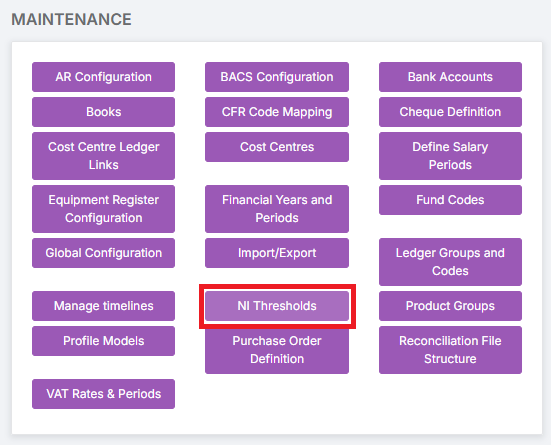 How to Configure and Check National Insurance Thresholds – Bromcom ...